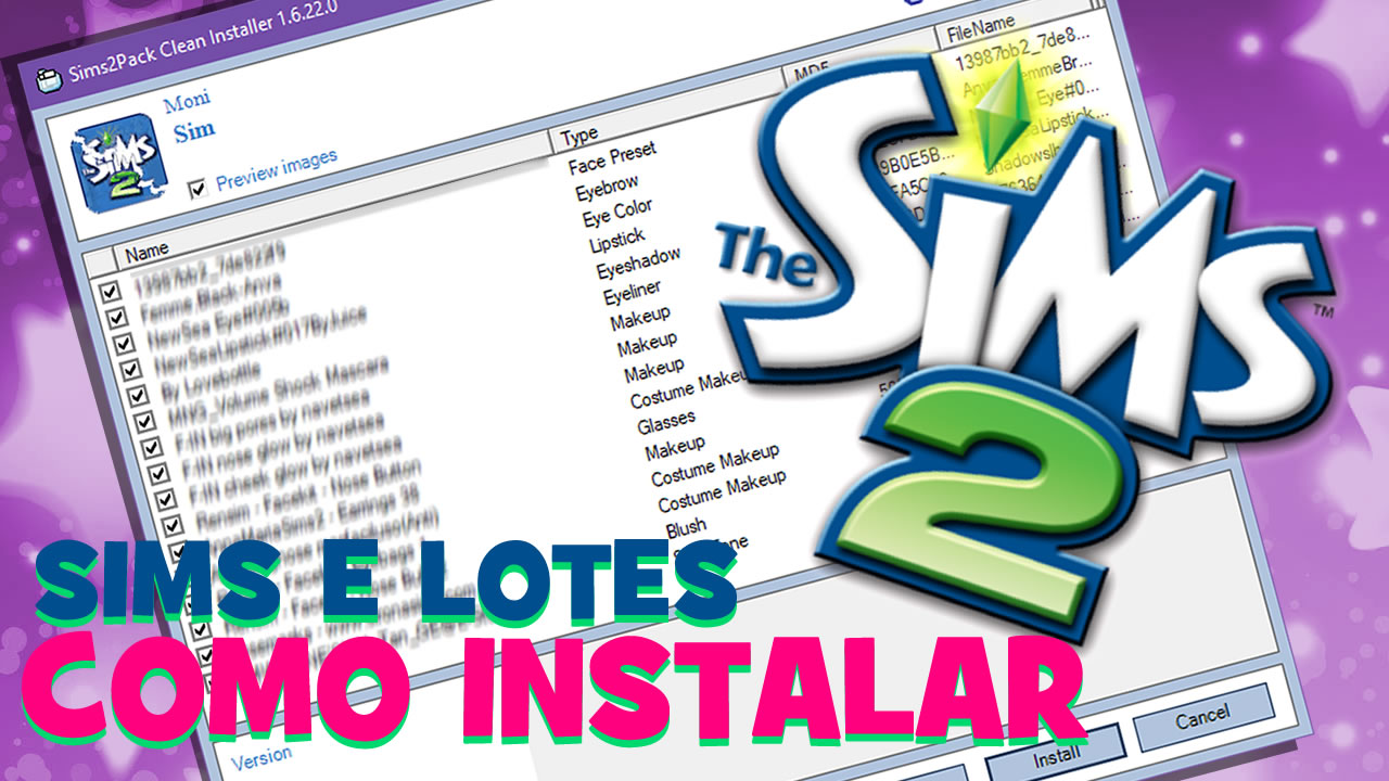Como instalar Sims e Lotes no The Sims 2 // Mundo Drix