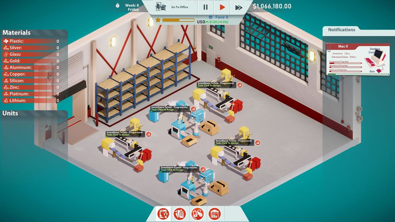 Tech Corp. já está disponível no Steam // Mundo Drix