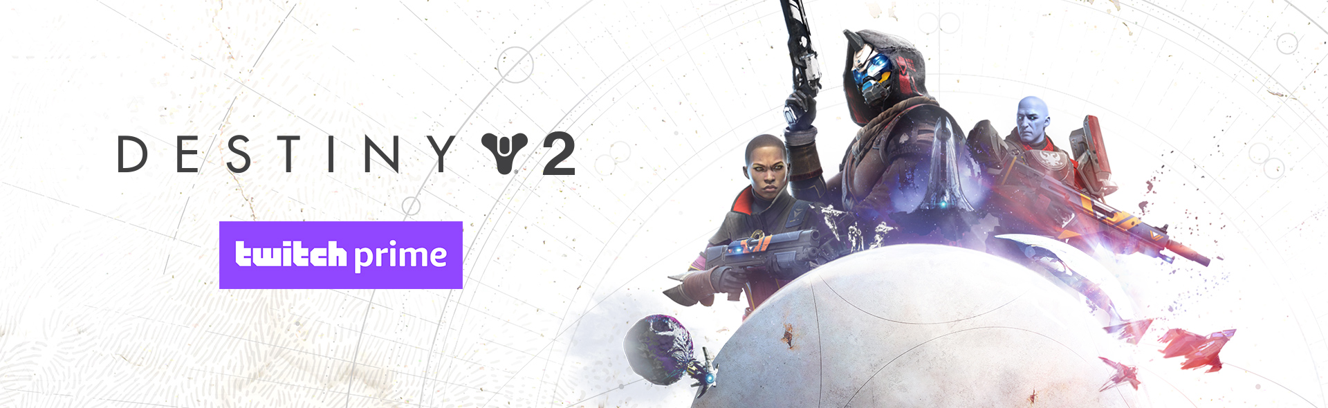 Destiny 2: Receba recompensas no jogo com Twitch Prime // Mundo Drix