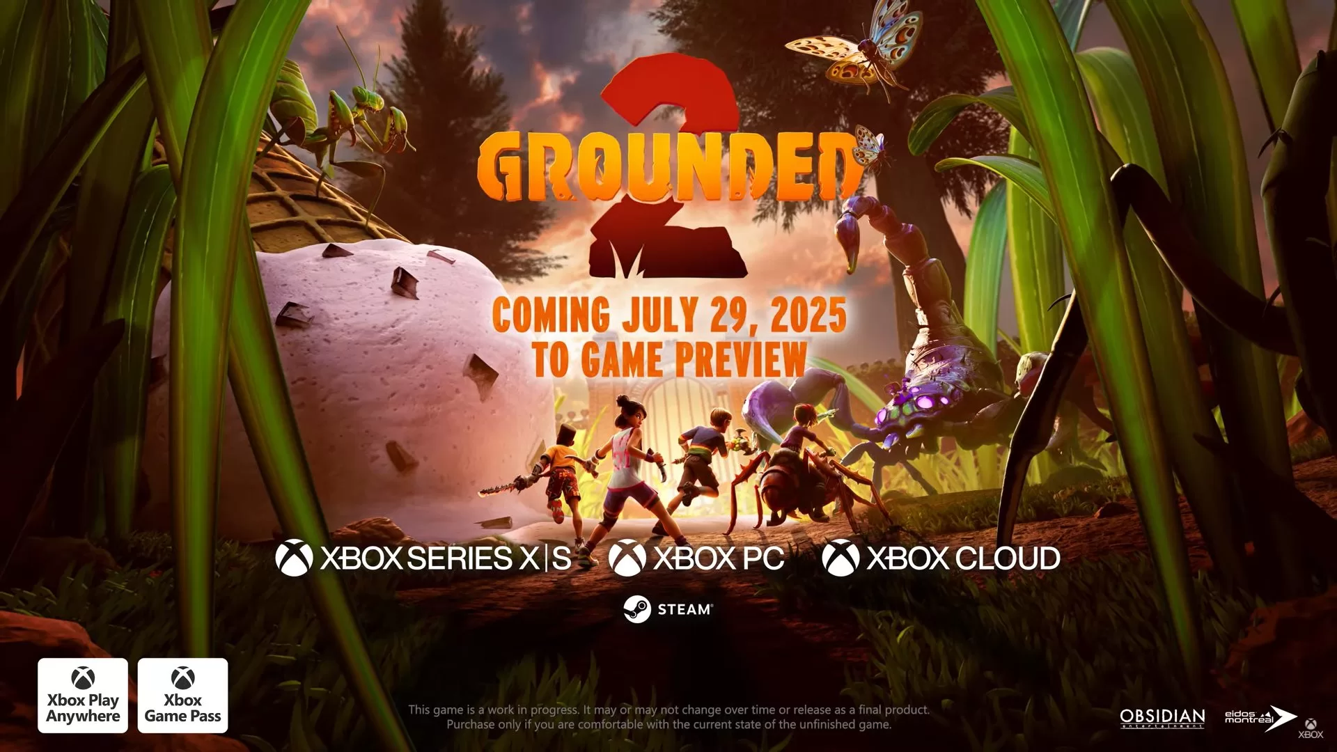 Grounded 2 anunciado no Xbox Games Showcase 2025! | Mundo Drix