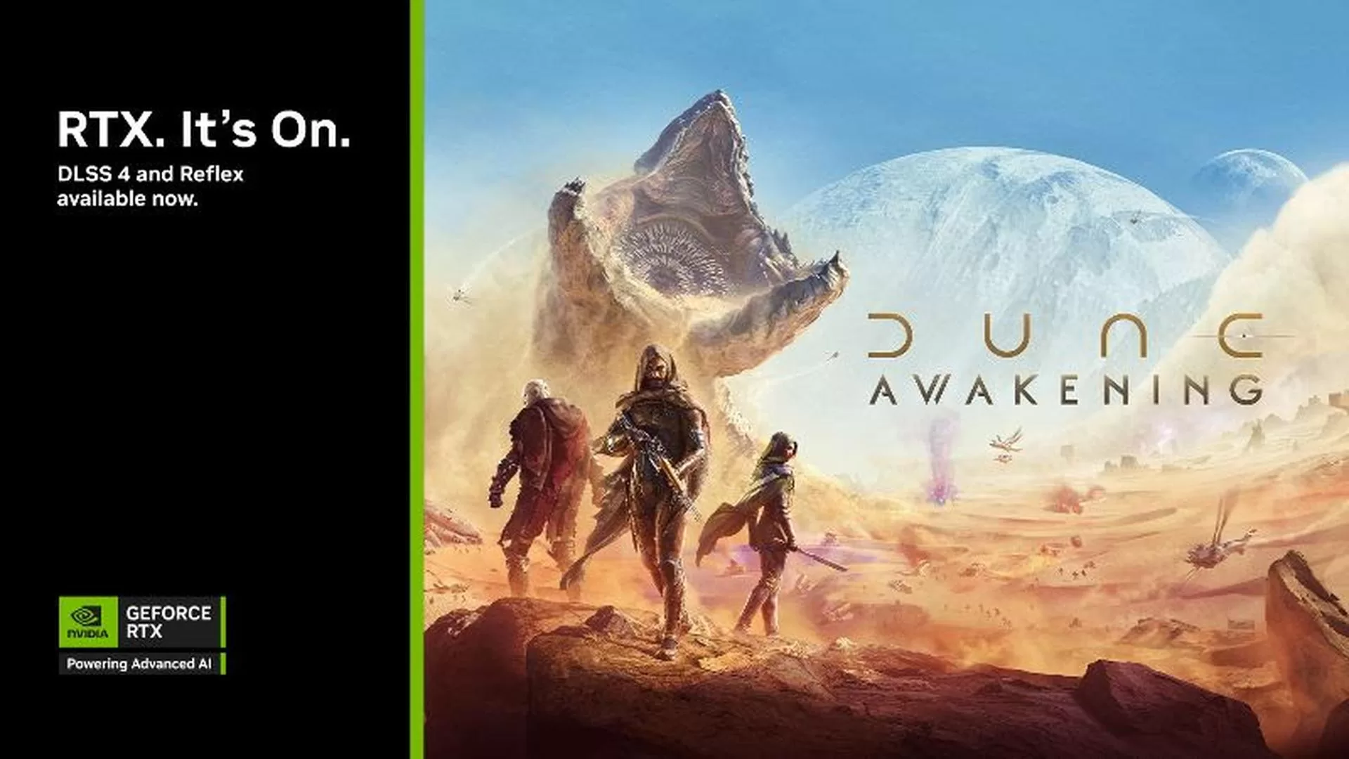 NVIDIA anuncia DLSS 4 com Multi-Frame Generation para Dune: Awakening ...